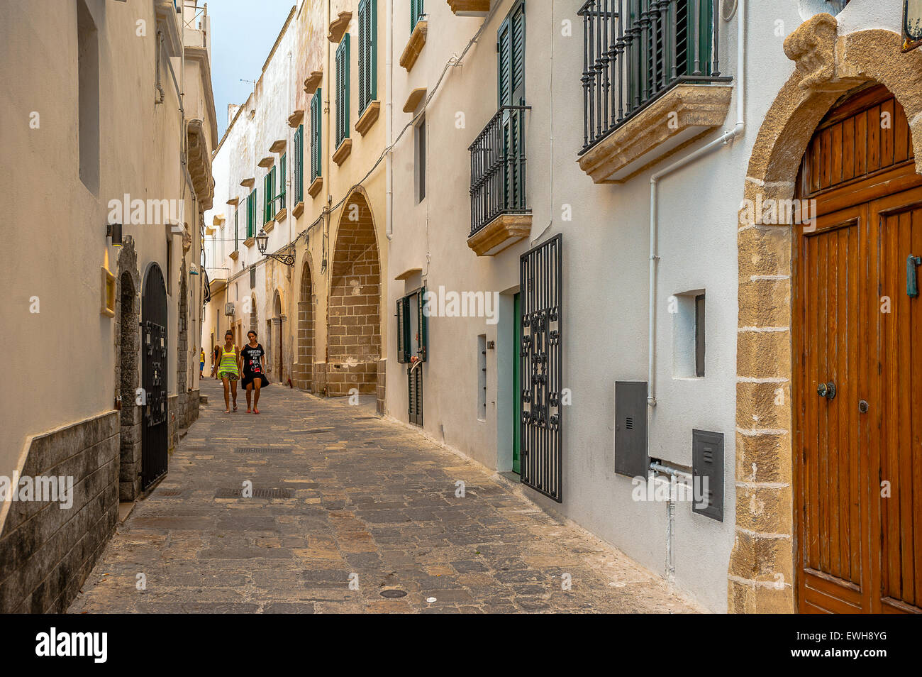 Italy Apulia Salento Gallipoli Stock Photo - Alamy