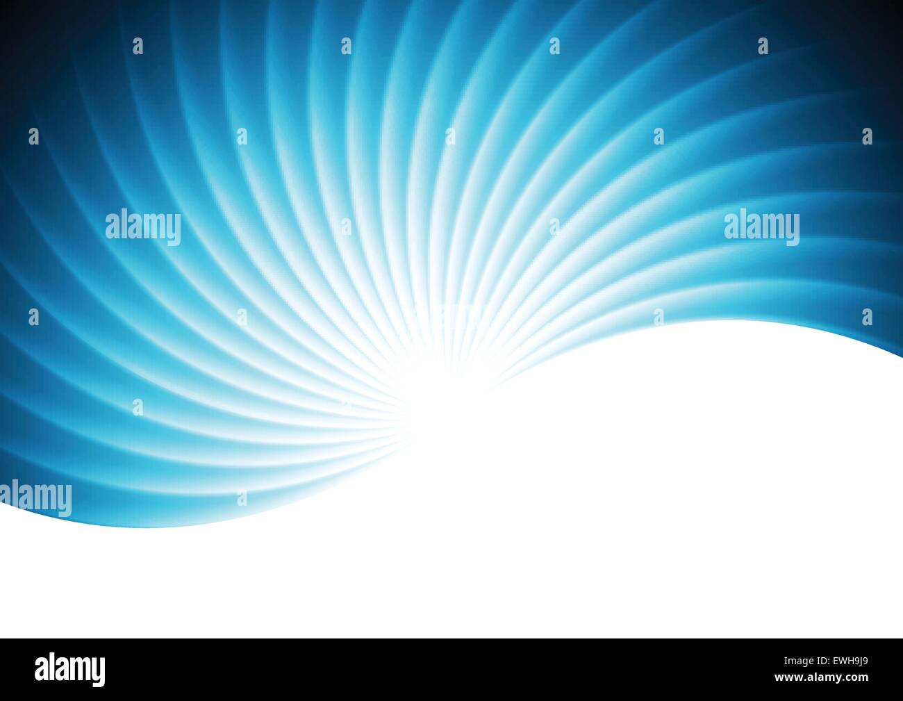 Abstract swirl wavy blue background. Vector art design Stock Vector ...