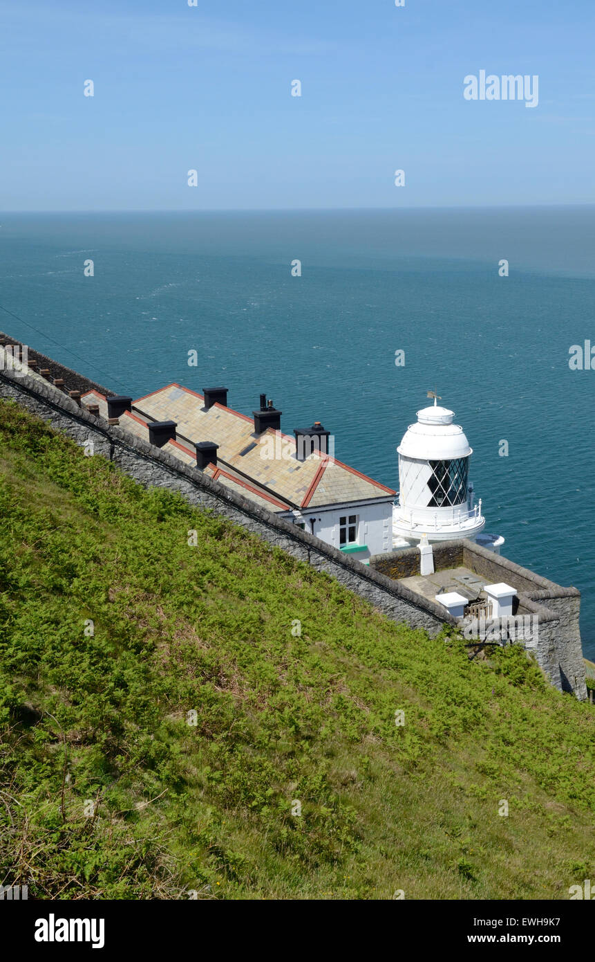 Foreland point lighthouse hi-res stock photography and images - Alamy