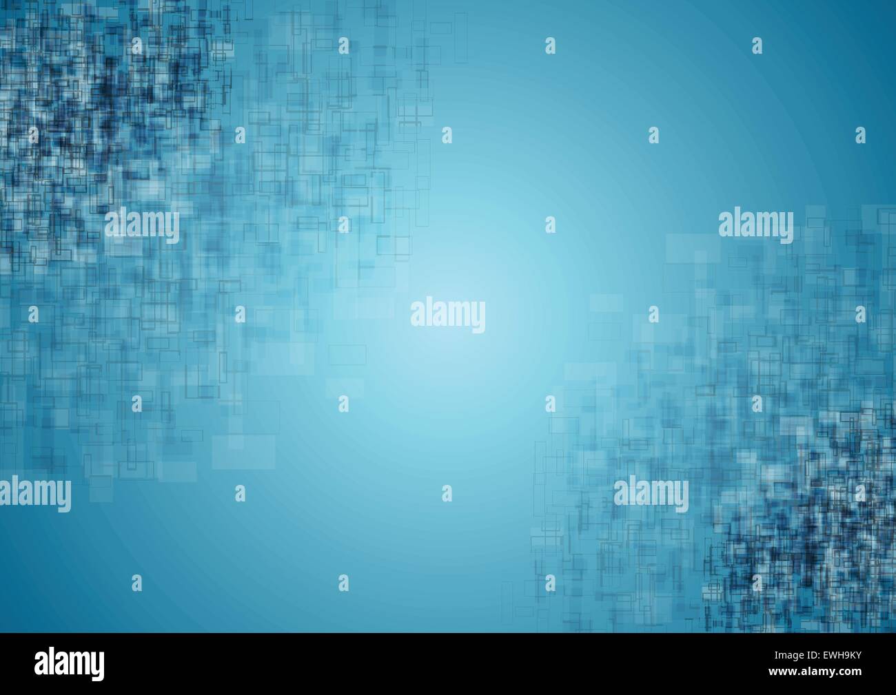 Blue tech squares texture background. Vector design Stock Vector Image ...