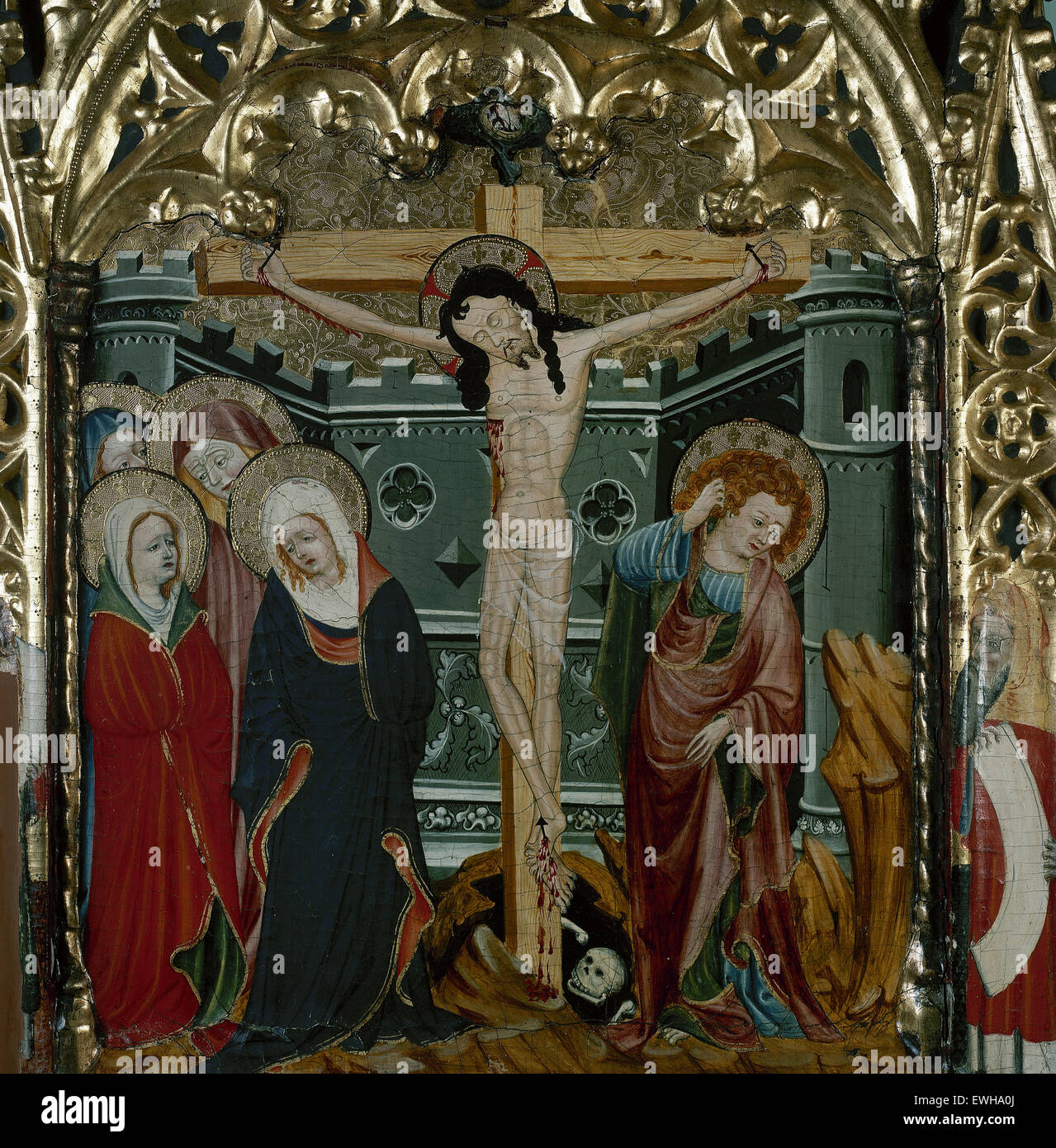 Altarpiece crucifixion of jesus hi-res stock photography and images - Alamy