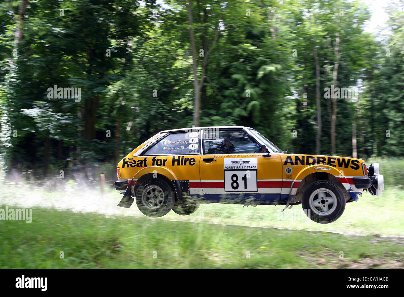 Goodwood festival of speed forest rally stage hi-res stock photography ...