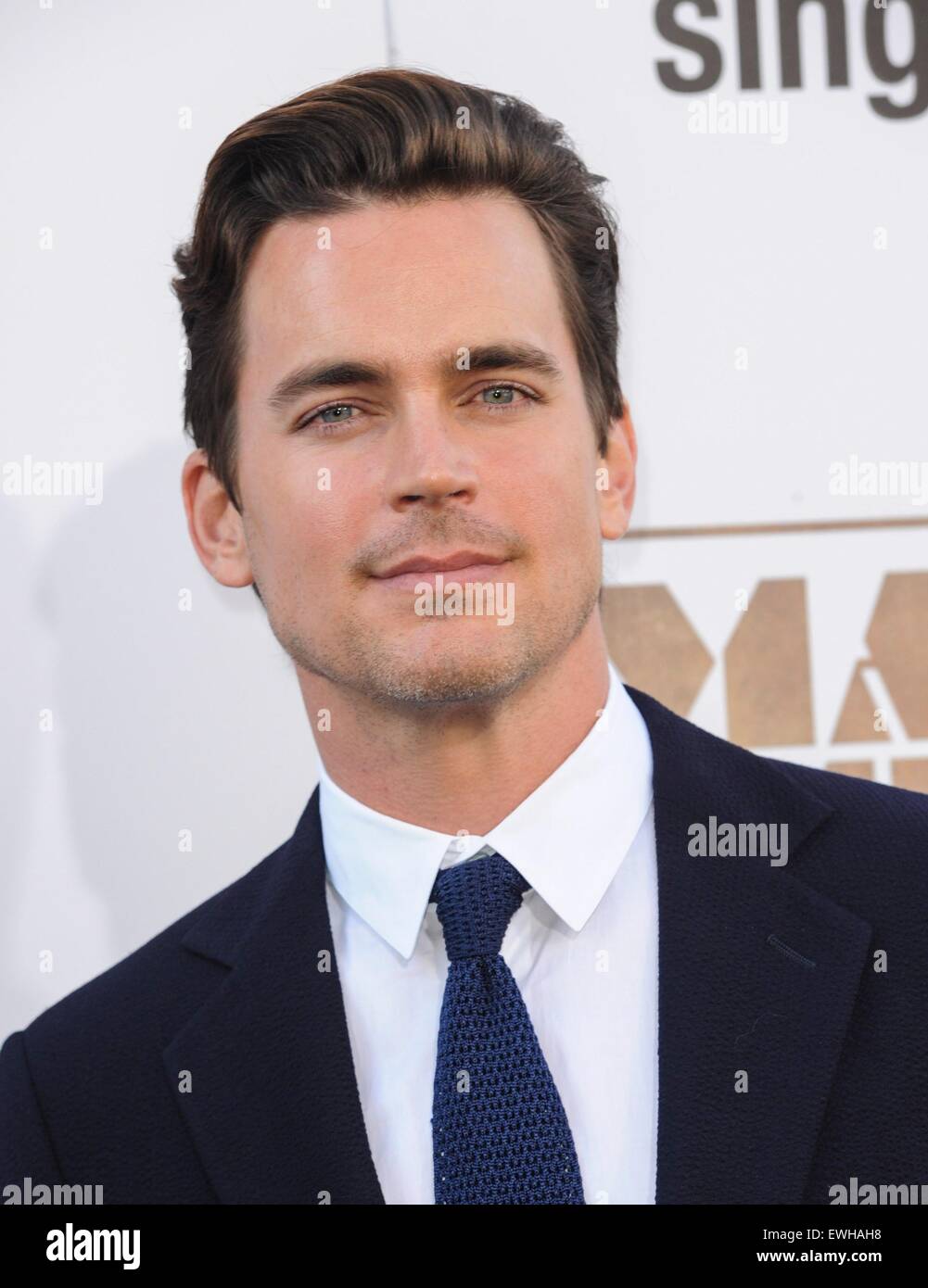 Los Angeles, CA, USA. 25th June, 2015. Matt Bomer at arrivals for MAGIC ...