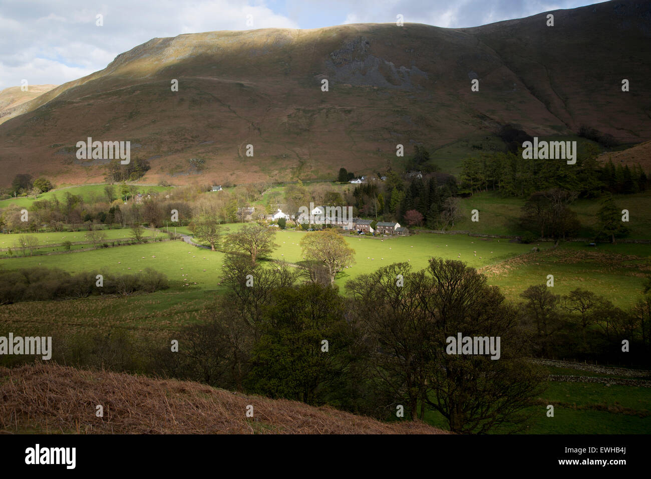 Howtown, Ullswater, Lake District national park, Cumbria, England, UK ...
