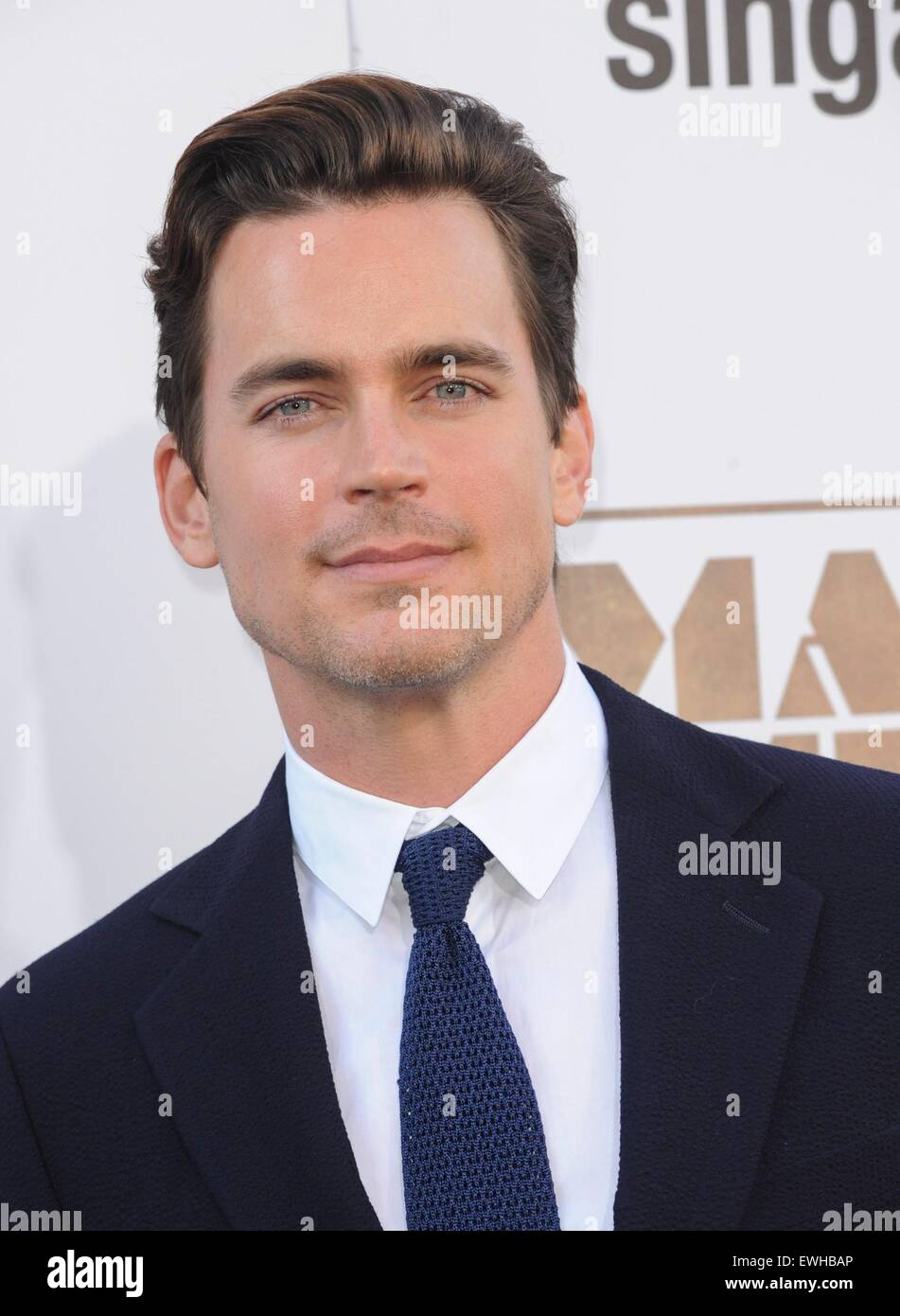 Los Angeles, CA, USA. 25th June, 2015. Matt Bomer at arrivals for MAGIC ...