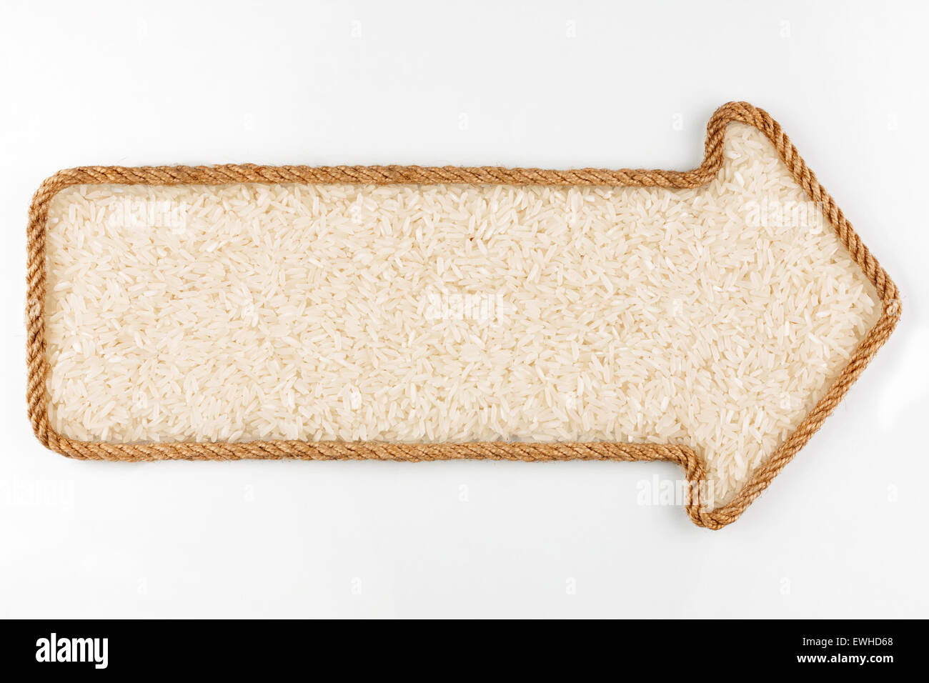 Food sign arrow hi-res stock photography and images - Alamy