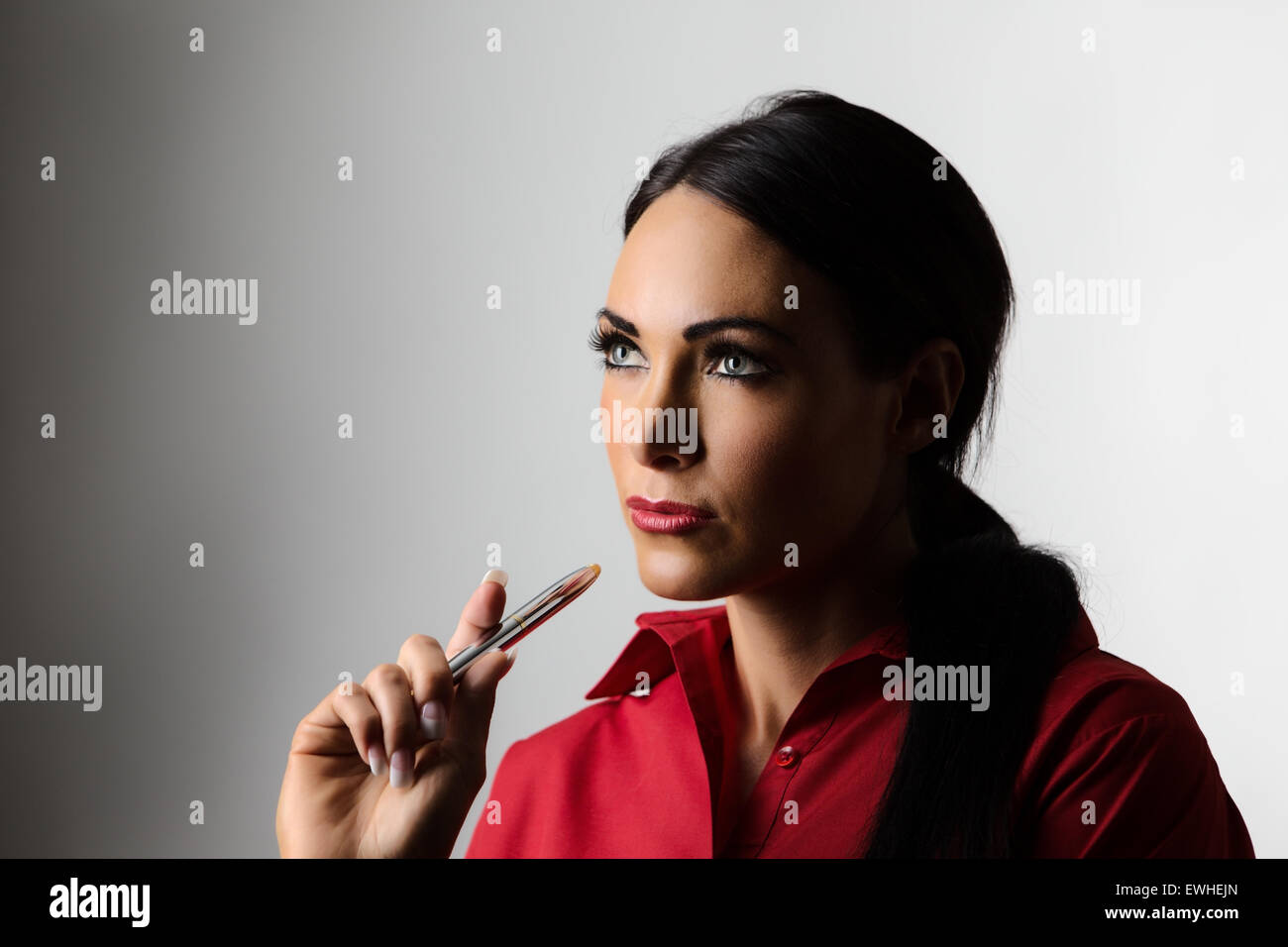 High key portrait beautiful women hi-res stock photography and images ...