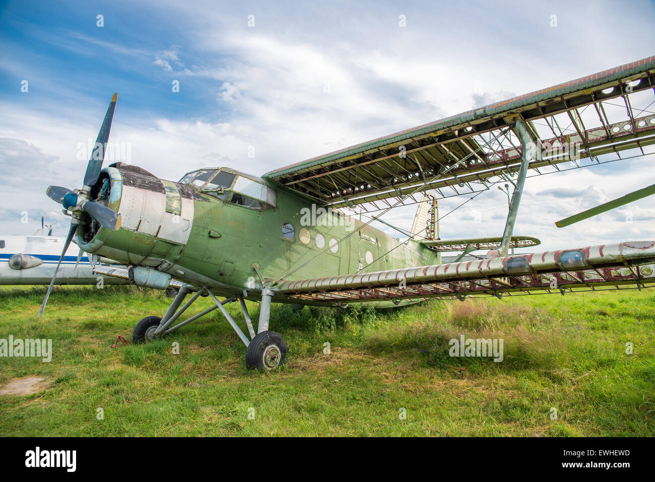 old airplane Stock Photo - Alamy