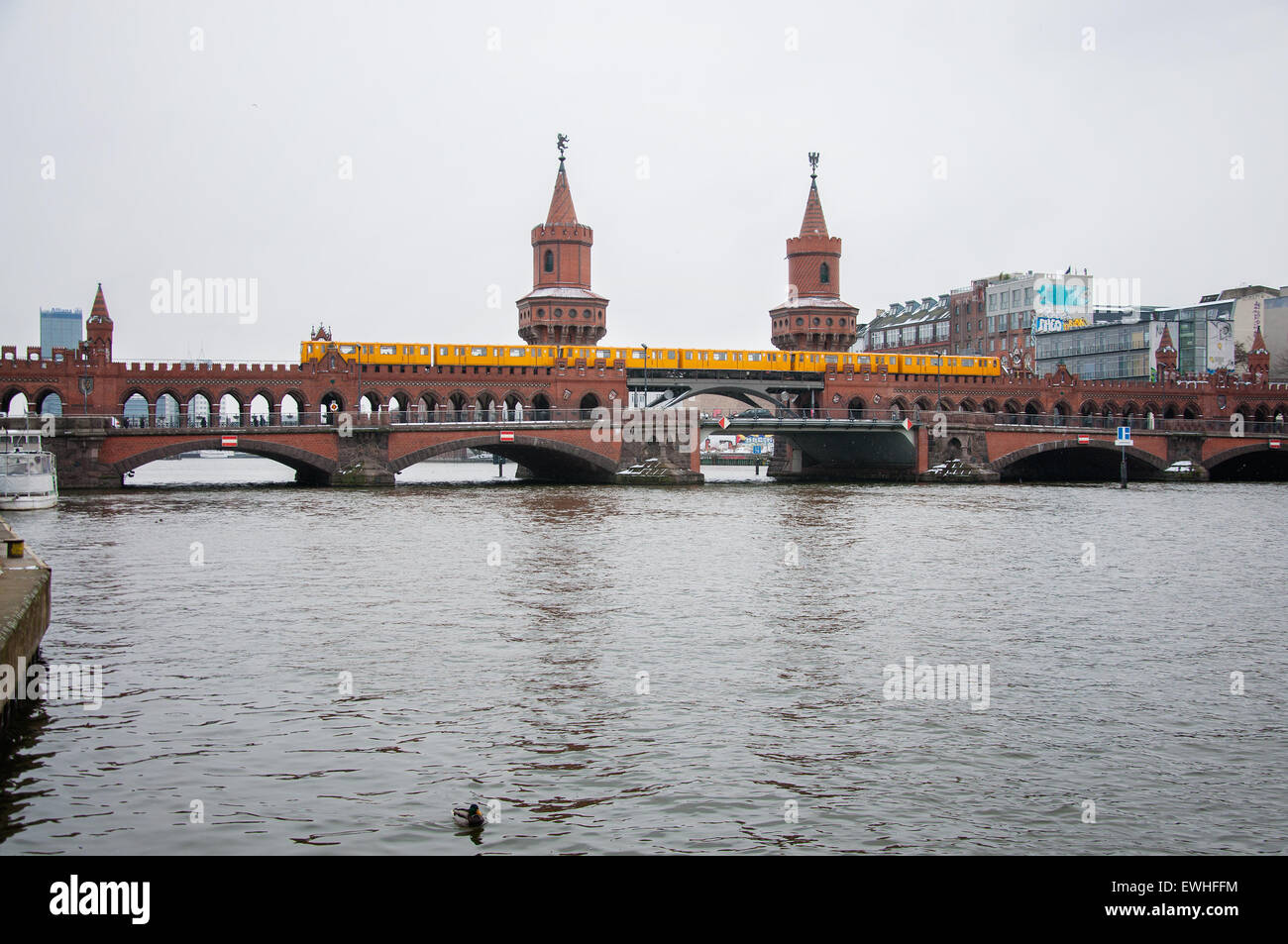 Bridge in Berlin Stock Photo - Alamy