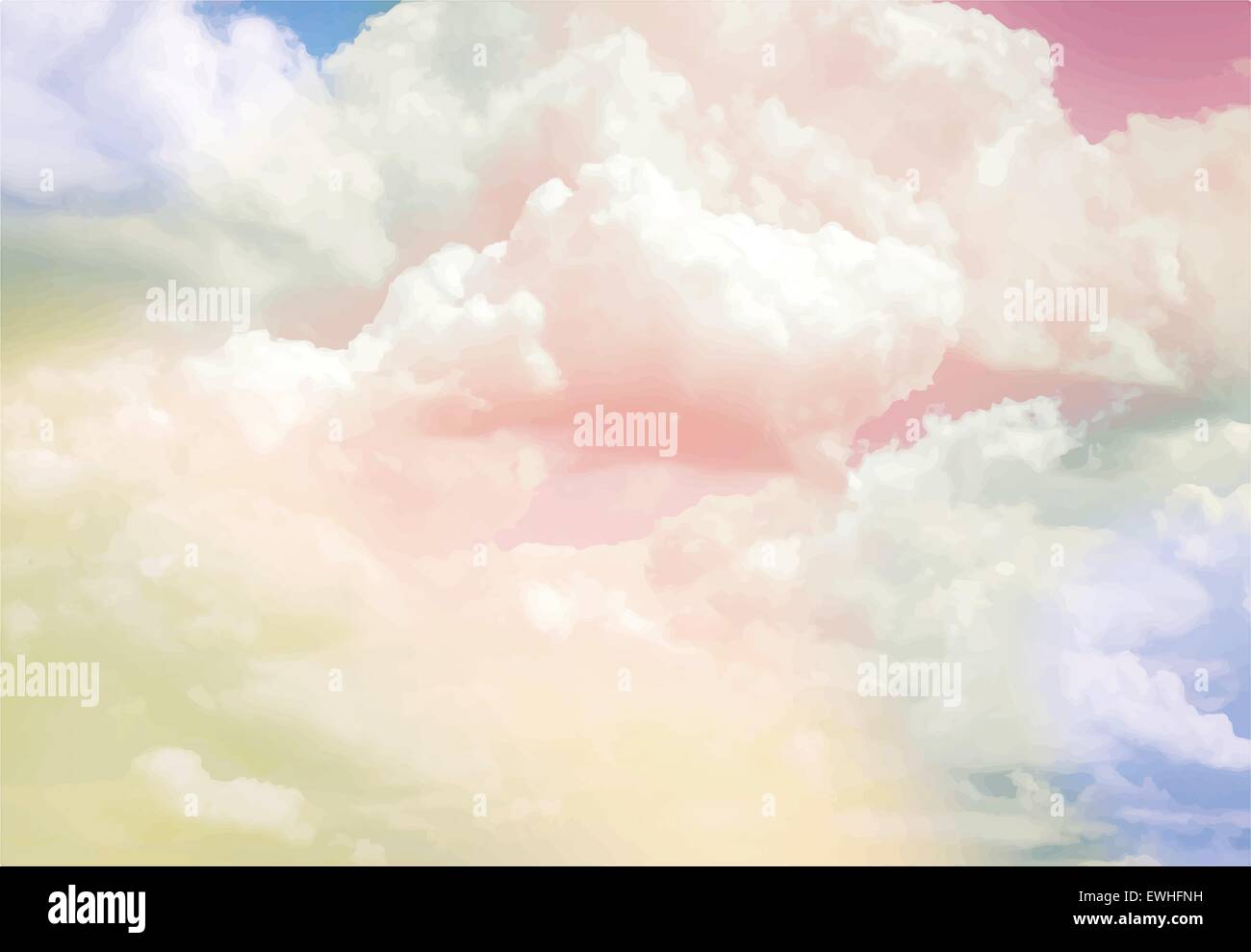 Colorful abstract cloud and sky Stock Vector Image & Art - Alamy