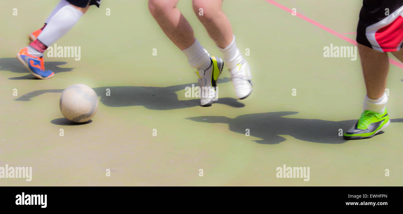 boys playing football in a local tournament Stock Photo - Alamy