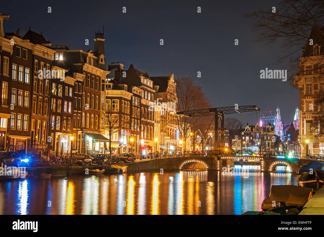 Old drawbridge river amstel amsterdam hi-res stock photography and ...
