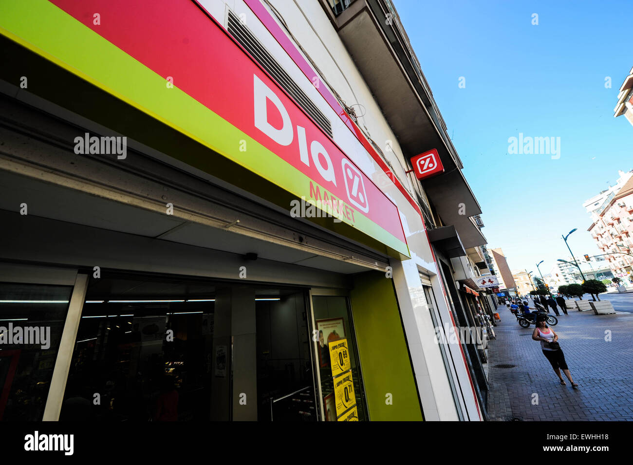 DIA super market Spain Stock Photo - Alamy