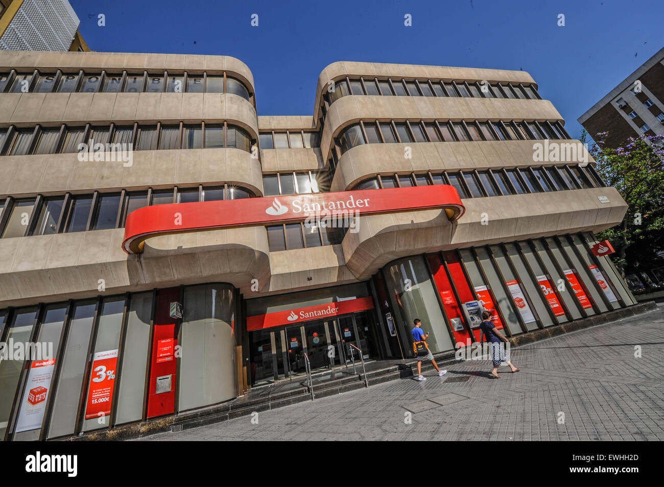 Bank building in santander santander hi-res stock photography and ...