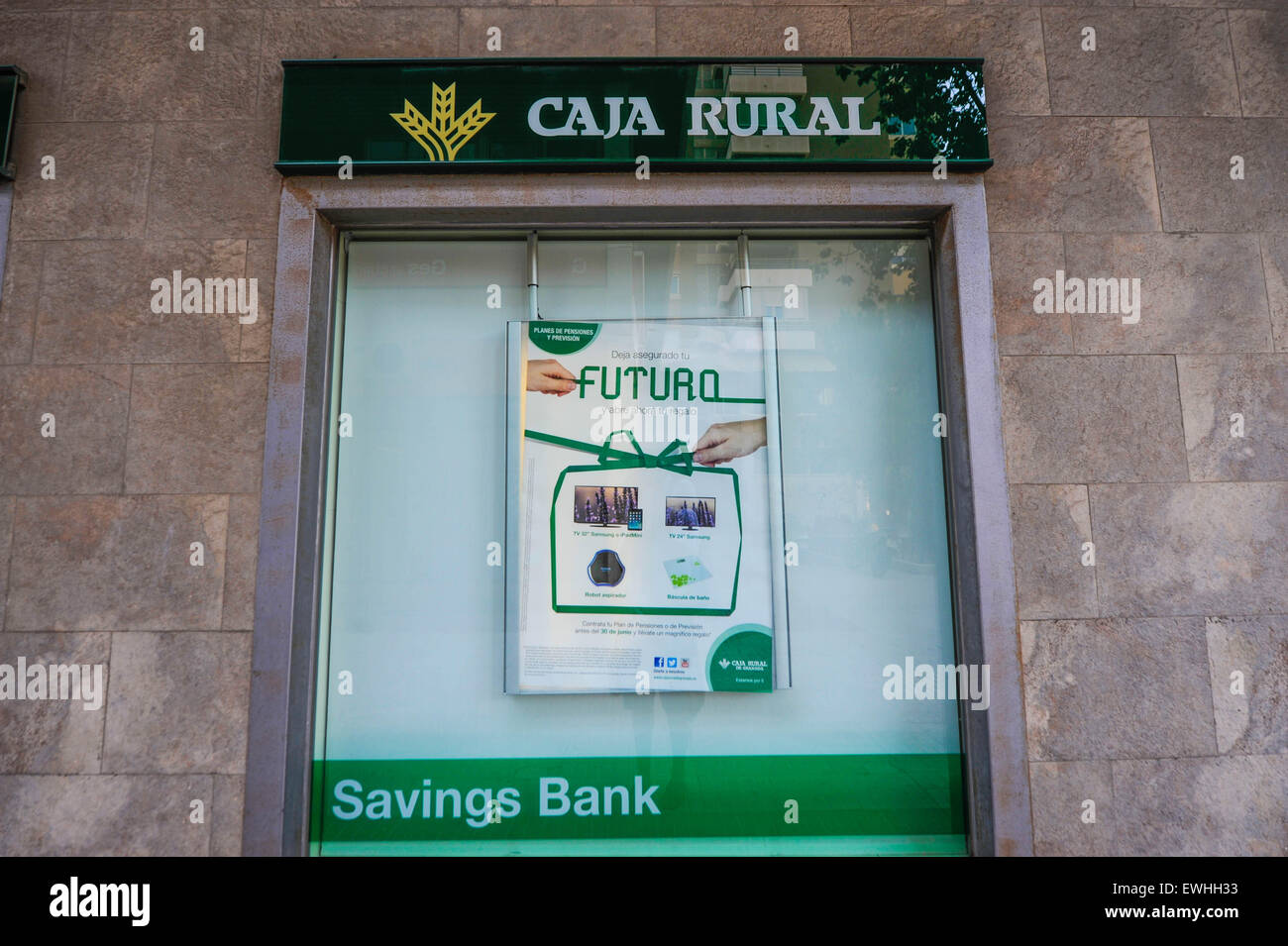 Caja Rural Bank Stock Photo - Alamy