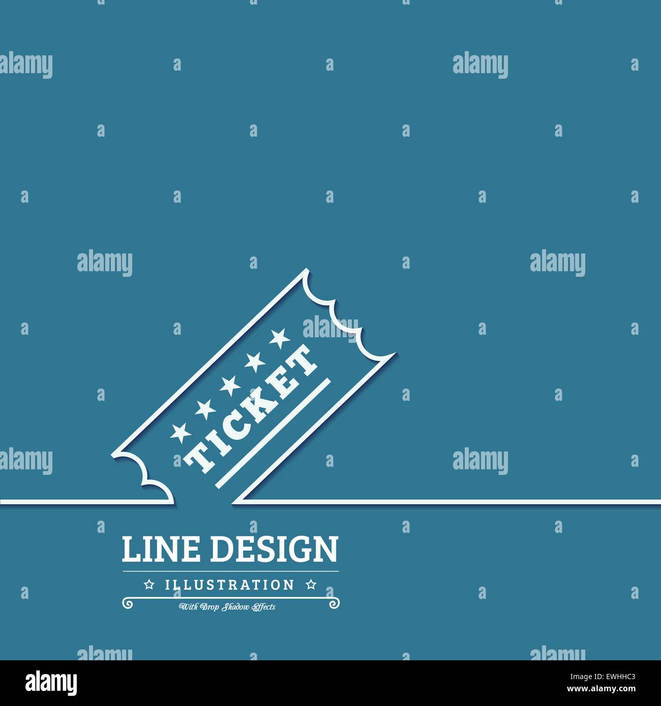 Vector Vintage Ticket background Stock Vector Image & Art - Alamy