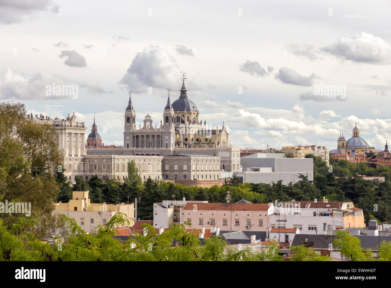 The Almudena Cathedral in Madrid, Spain Stock Photo - Alamy