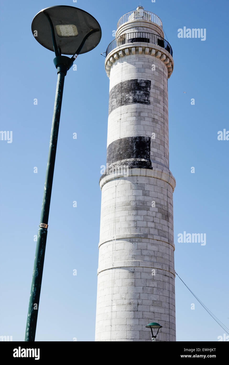 Lighthouse at Faro on Murano island Venetian Lagoon Veneto Italy Europe ...