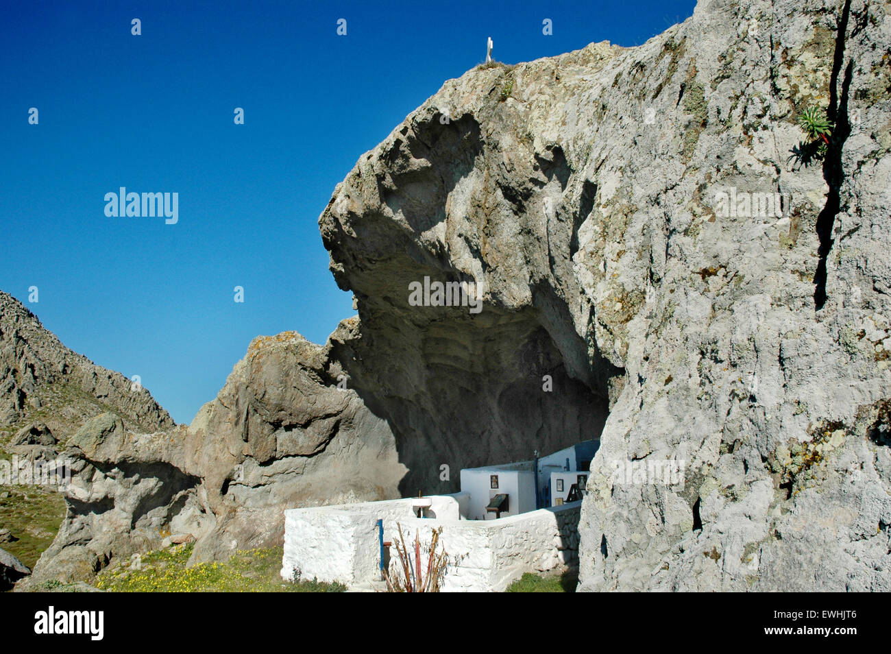 Kakaviotissa cave cavitychapel locale surroundings , Mount Kakavos ...