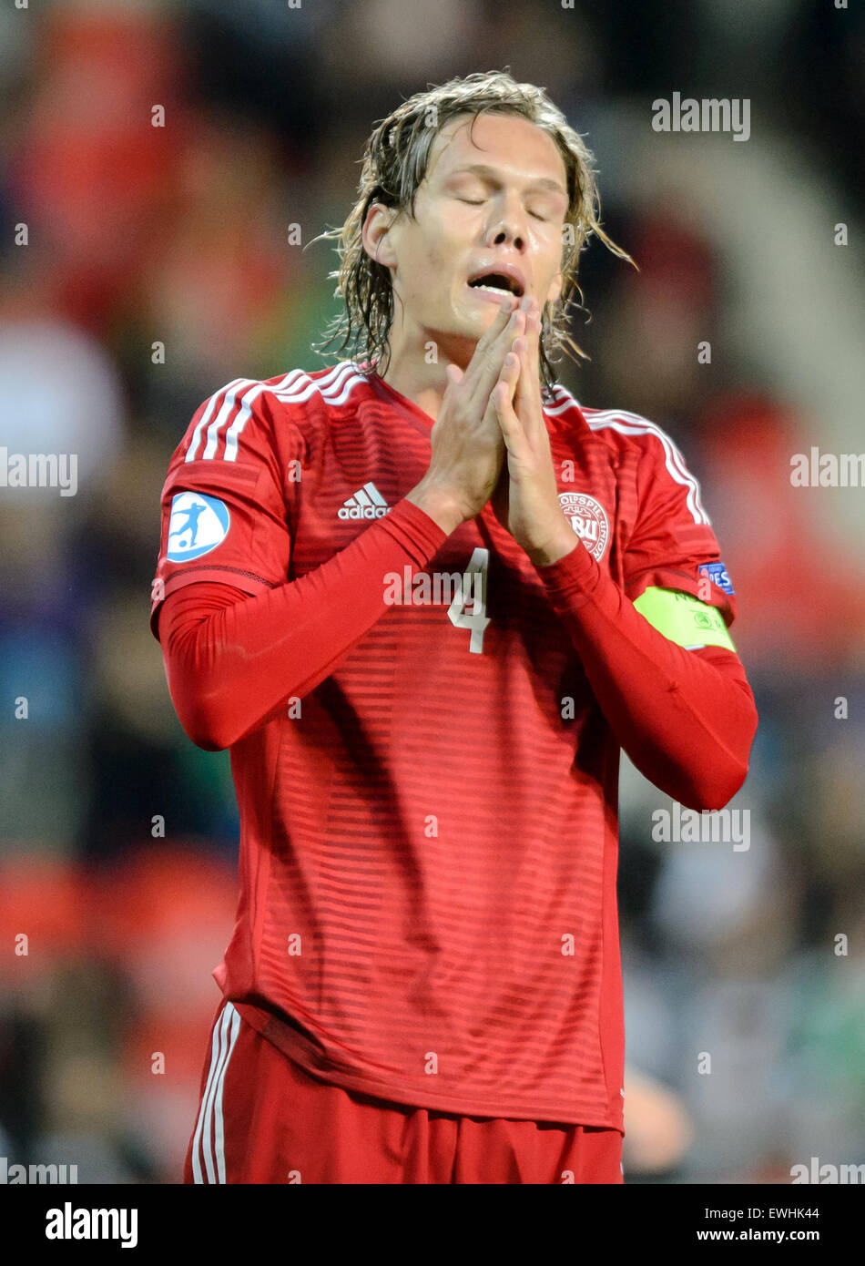 Prague, Czech Republic. 20th June, 2015. Denmark's Jannik Vestergaard ...