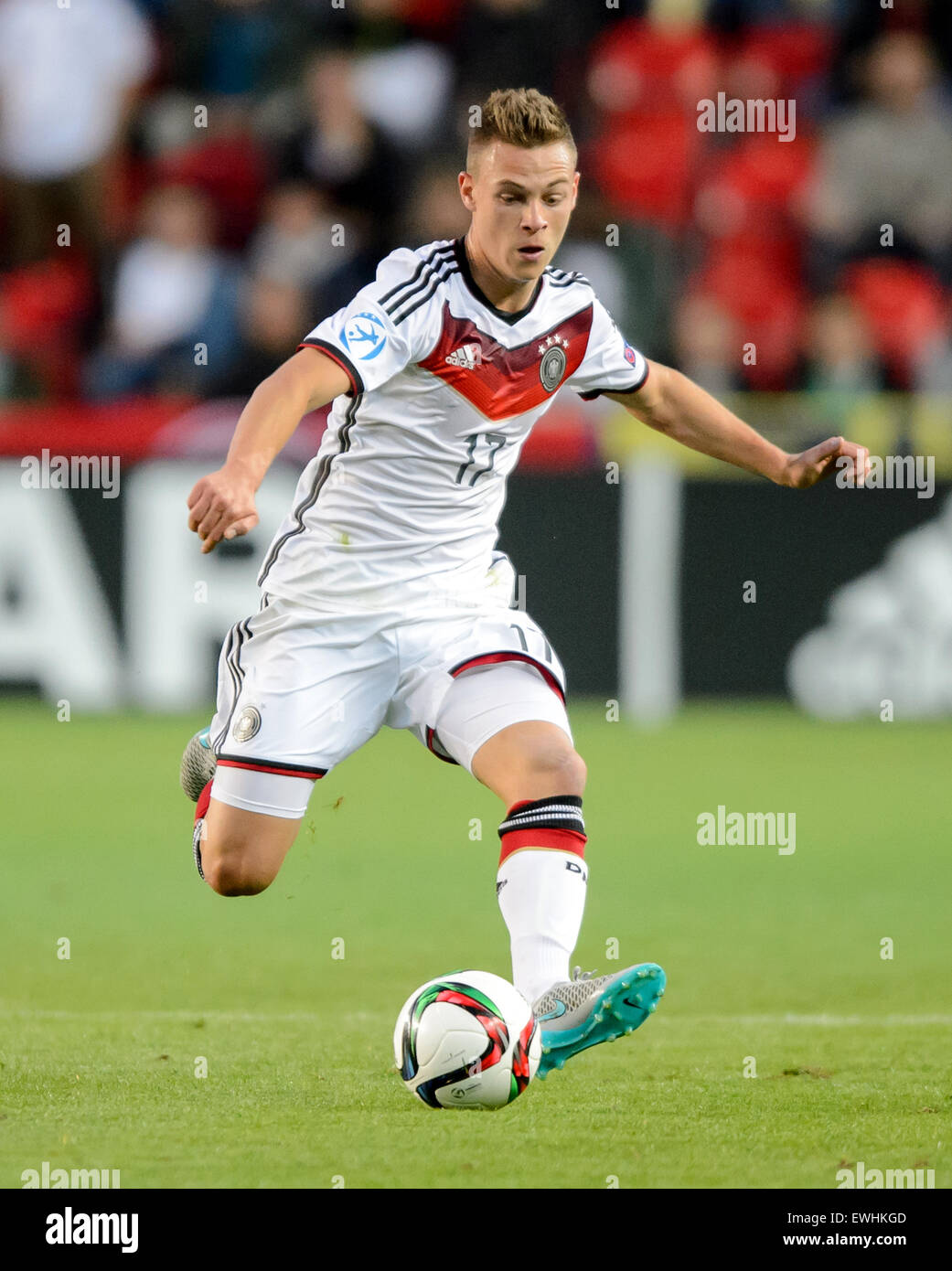 Prague, Czech Republic. 20th June, 2015. Germany's Joshua Kimmich ...