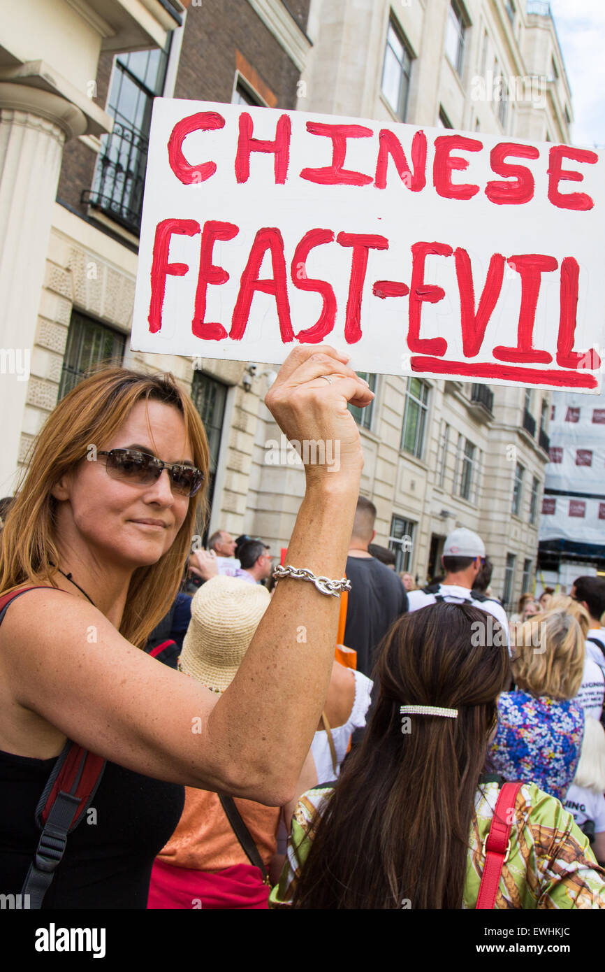 Protesting against eating meat hi-res stock photography and images - Alamy