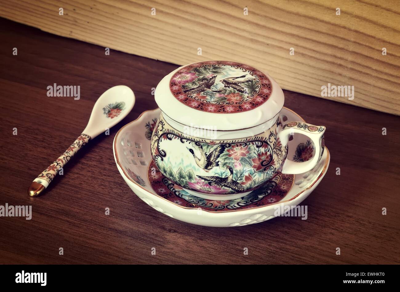 Teacup and spoon hi-res stock photography and images - Alamy
