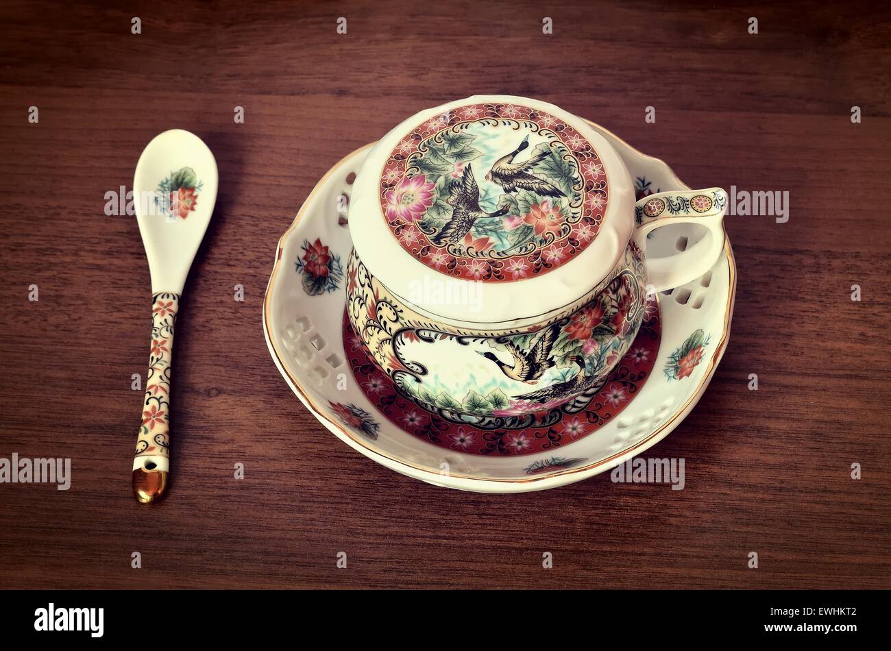Teacup and spoon hi-res stock photography and images - Alamy