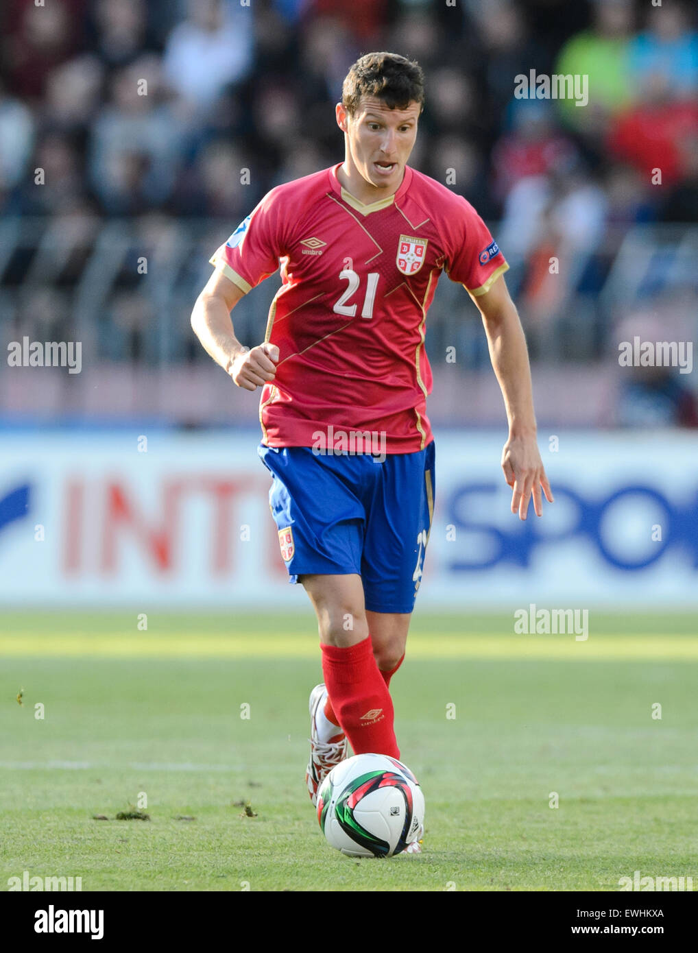 Serbia's Slavoljub Srnic pictured during the under-21s European ...