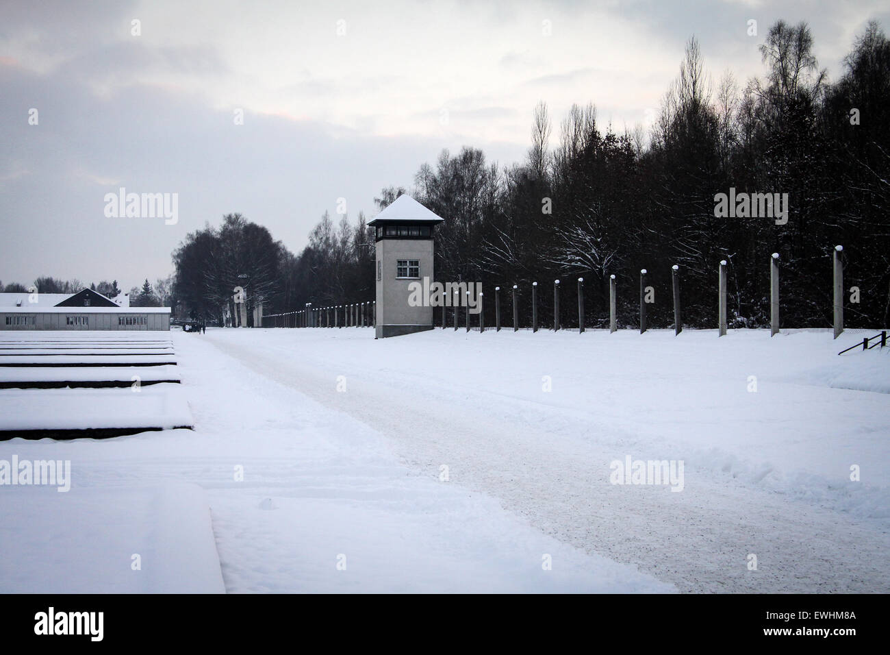 Dachau Concentration Camp Memorial in a Winter Day Stock Photo - Alamy