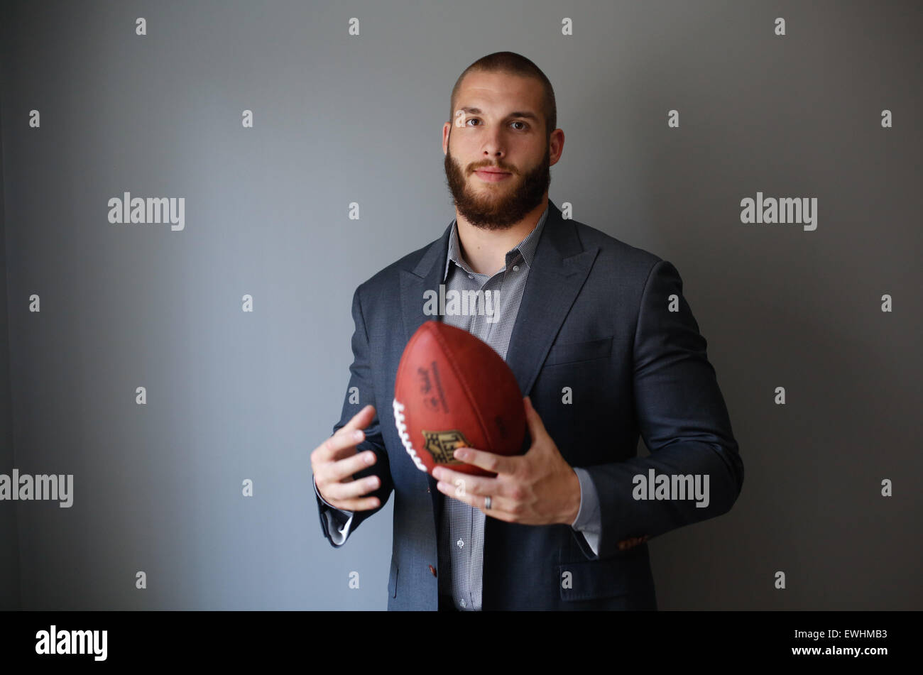 June 13, 2015: Indianapolis Colts Outside Linebacker Bjoern Werner at ...