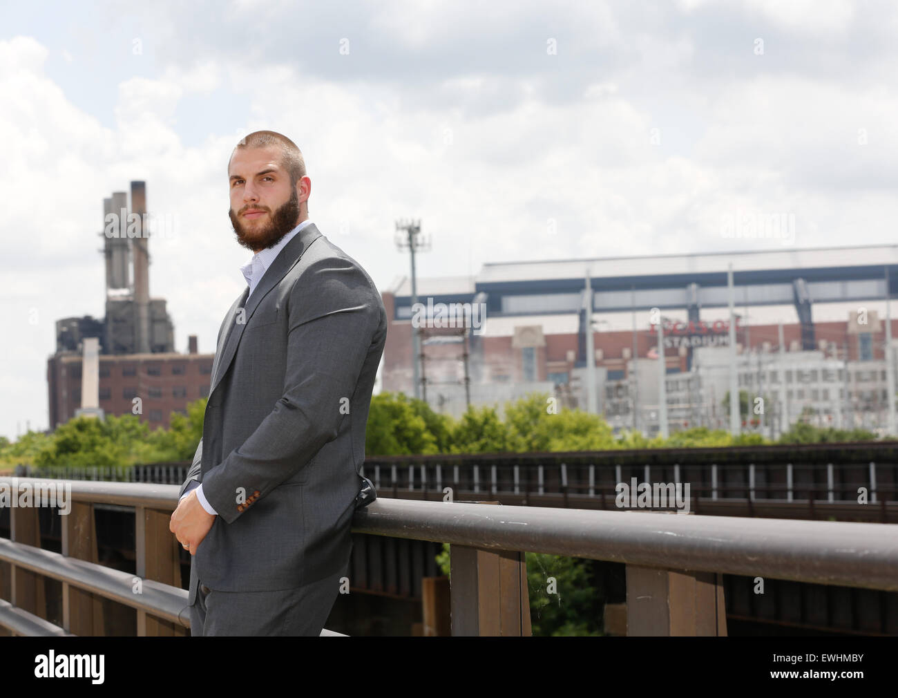 June 13, 2015: Indianapolis Colts Outside Linebacker Bjoern Werner in ...