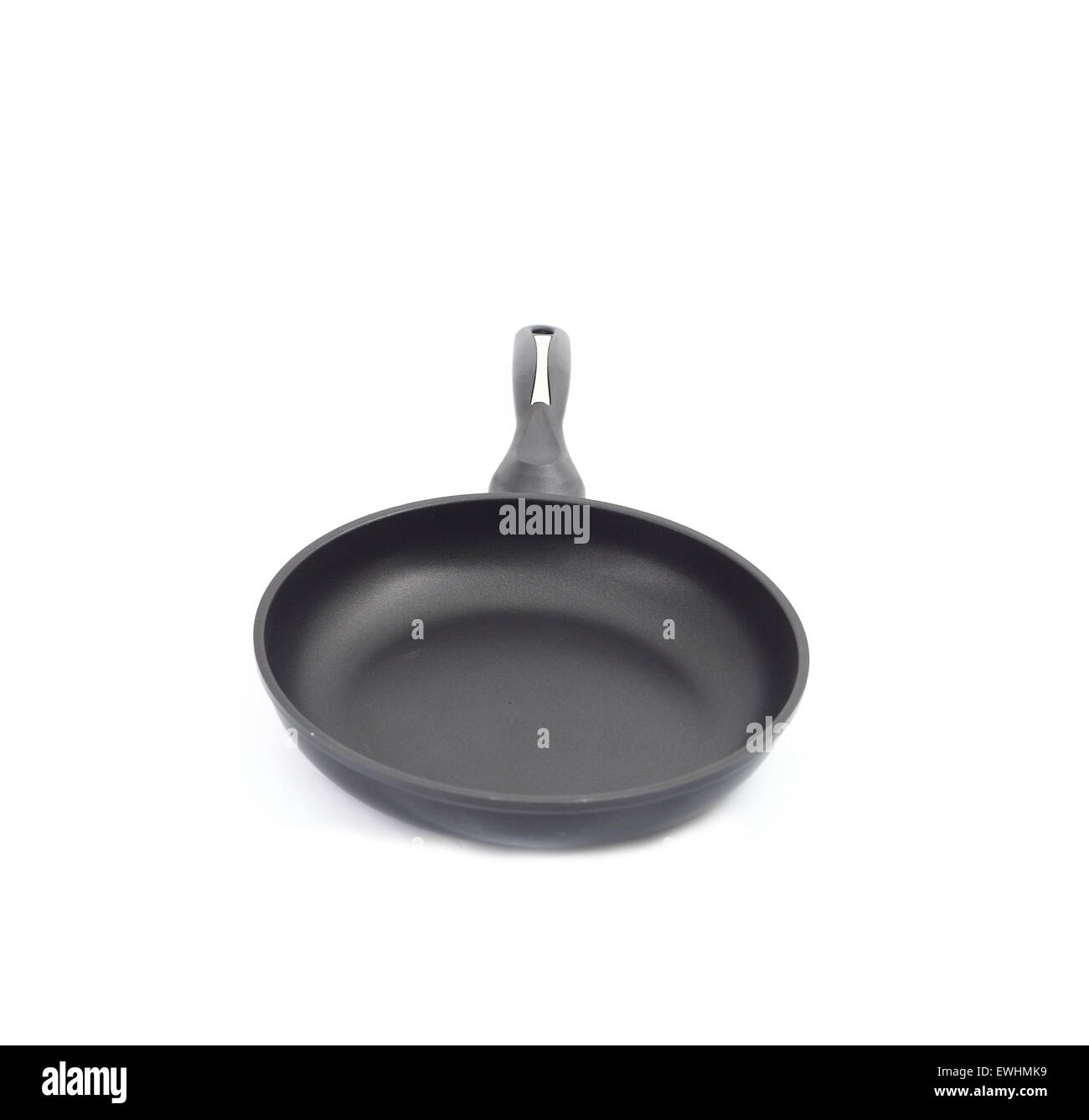 Frying pan on a white background Stock Photo - Alamy