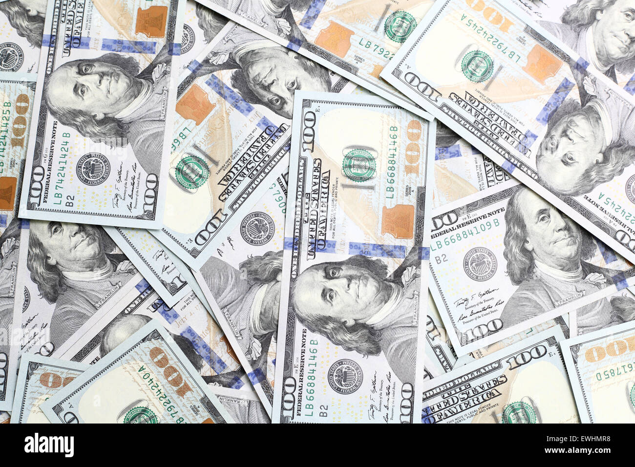 Background of the new dollar bills Stock Photo - Alamy