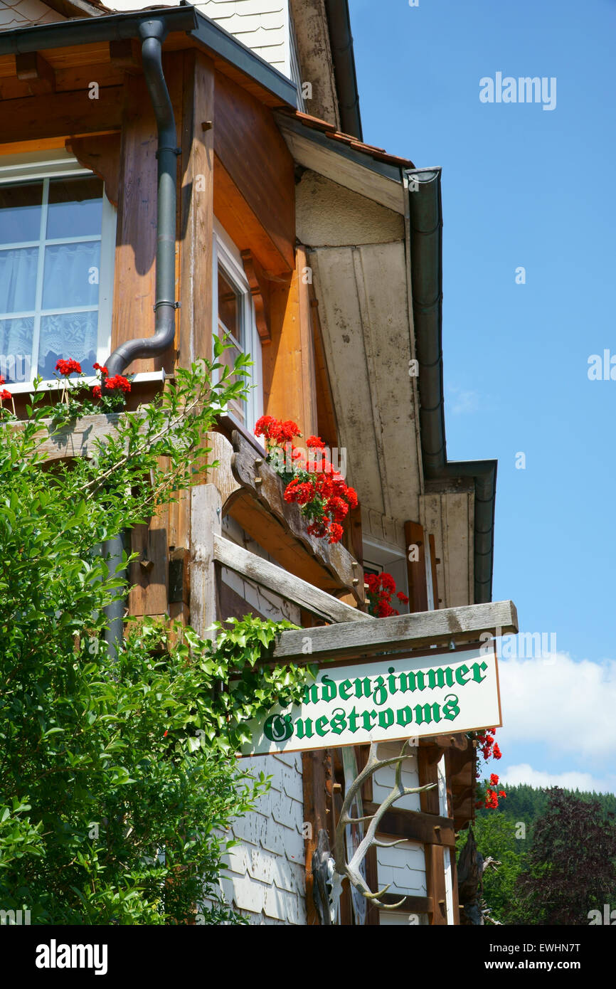 Guest house signboard hi-res stock photography and images - Alamy