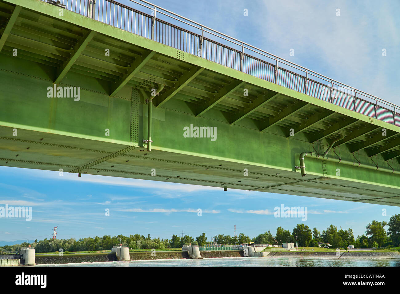 Bridge over rhine breisach canal hi-res stock photography and images ...