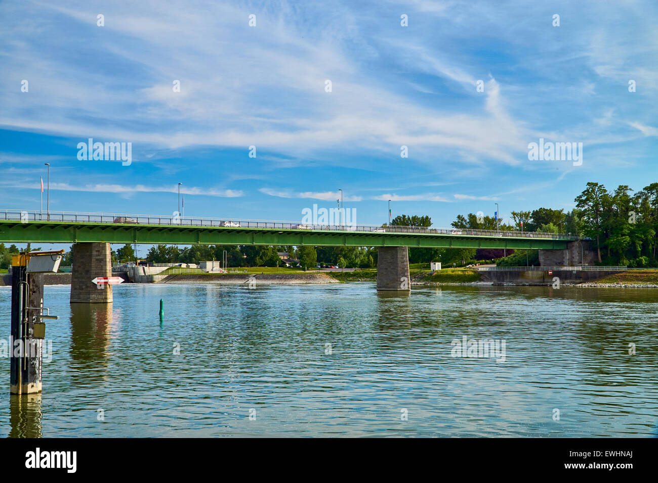 Germany europe baden wurttemberg breisach rhine hi-res stock ...