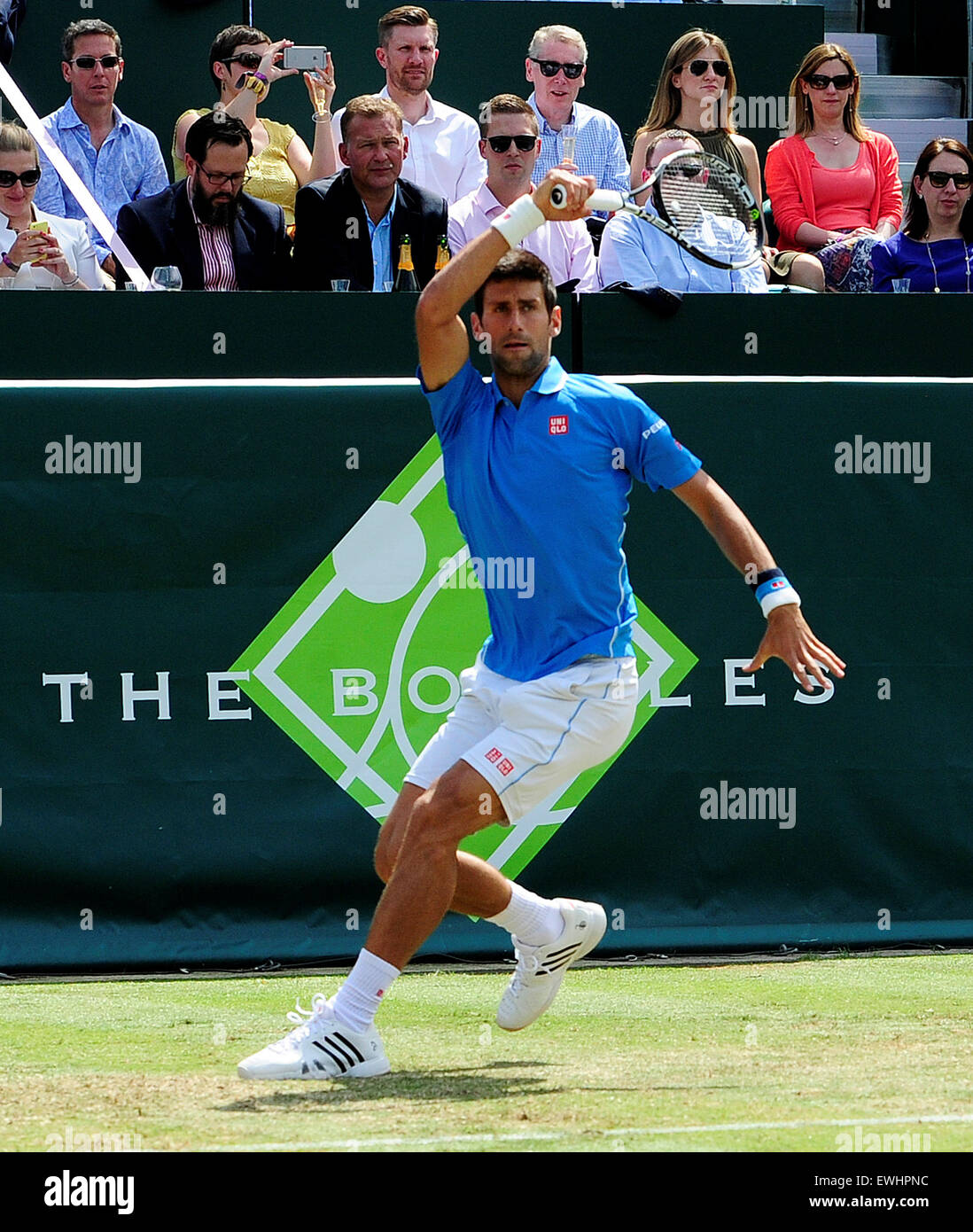 Slough, Berkshire, UK. 26th June, 2015. The Boodles Tennis Tournament ...