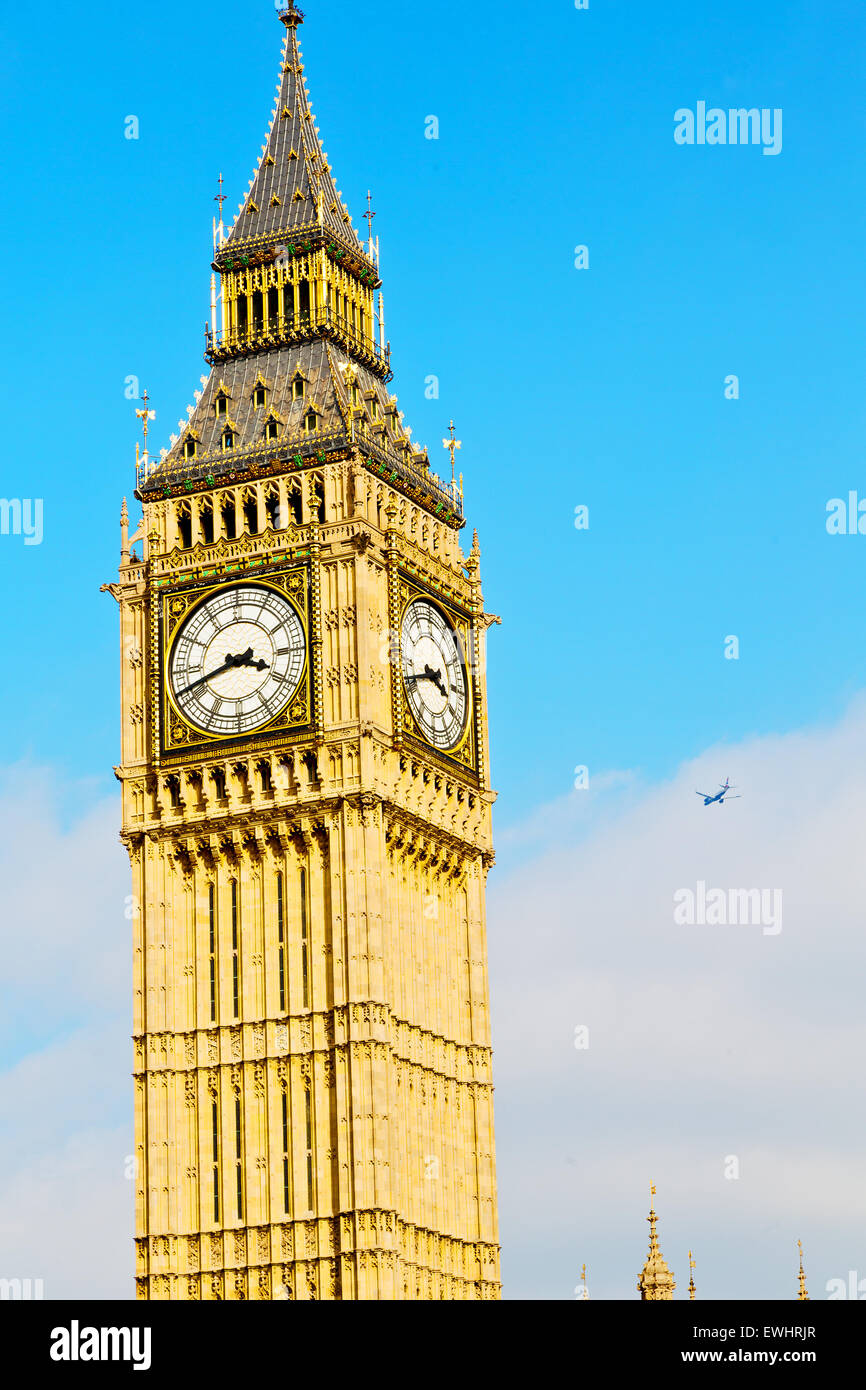 london big ben and historical old construction england city Stock Photo ...