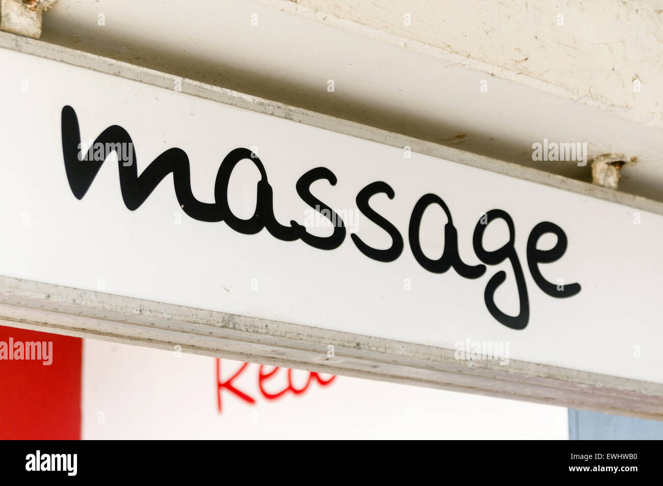 Massage parlour store hi-res stock photography and images - Alamy