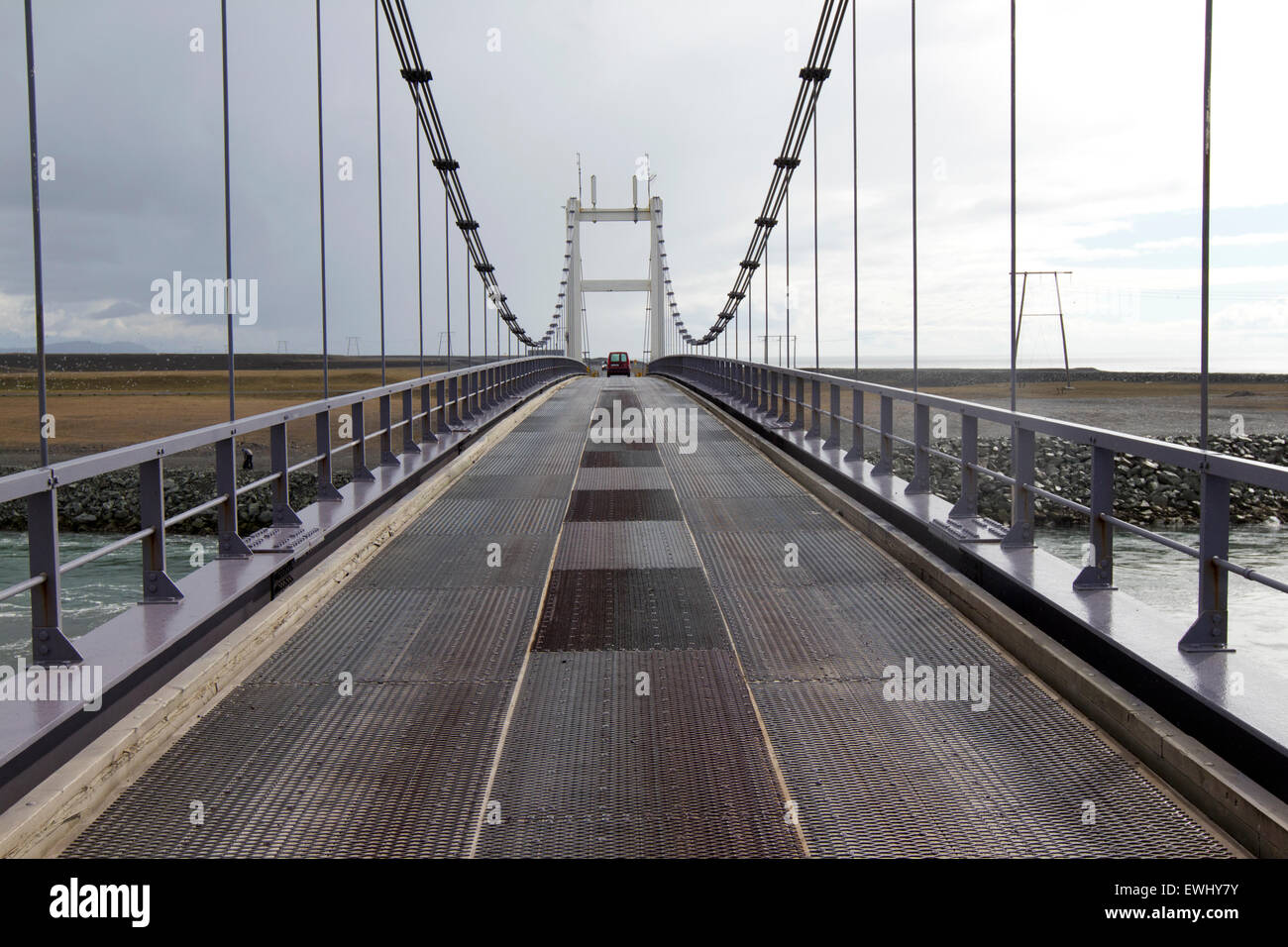 Bridge over exit jokulsarlon glacial hi-res stock photography and ...