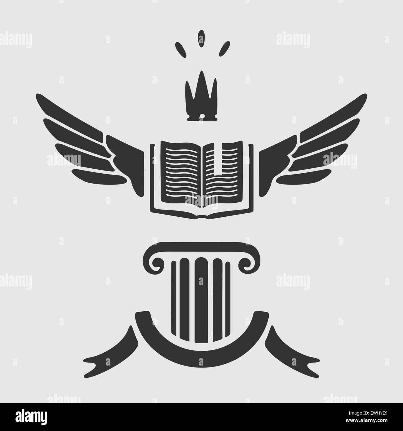 Vector Symbol Book Stock Vector Image & Art - Alamy