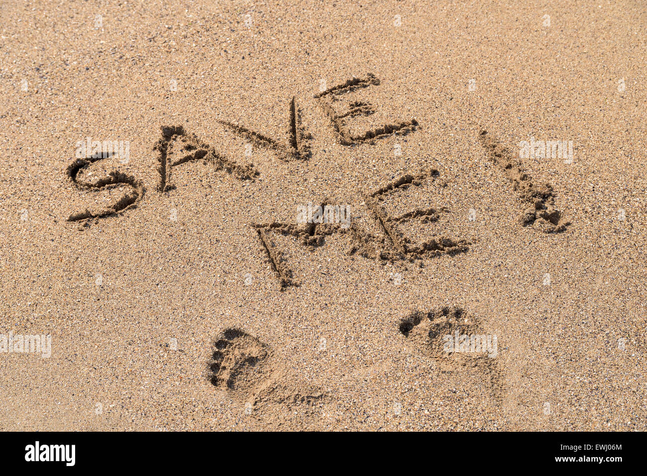 Save water sign hi-res stock photography and images - Alamy