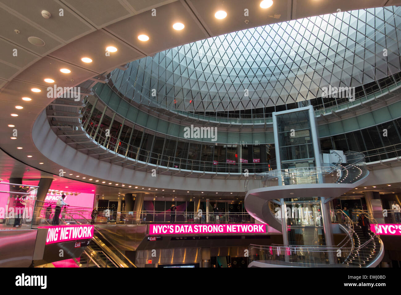 Fulton Street subway station in New York City Stock Photo - Alamy