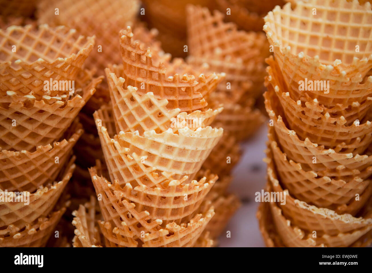 Biscuit cone hi-res stock photography and images - Alamy
