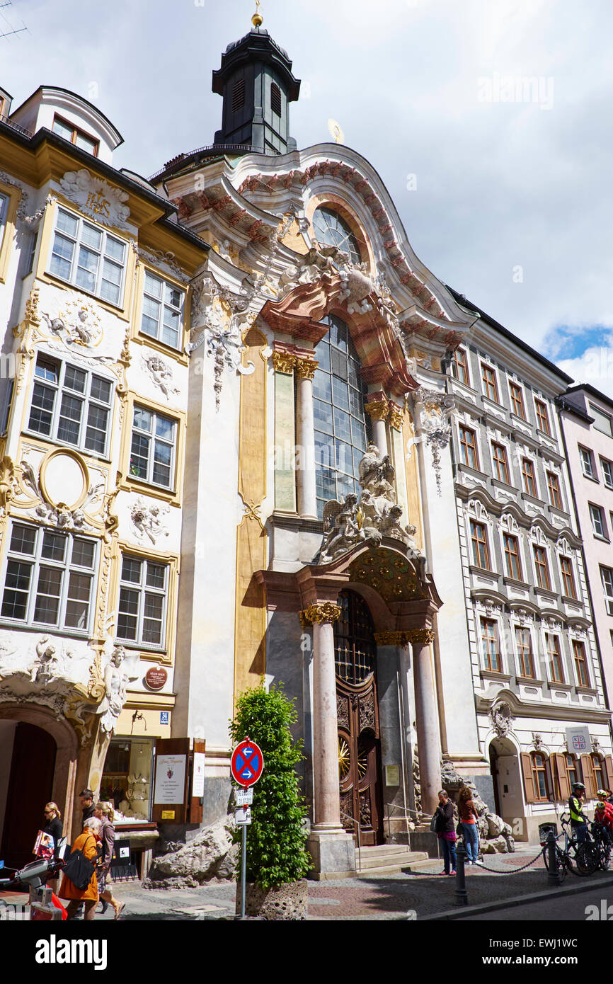 Facade Of St. Johann Nepomuk Better Known As The Asam Church Sendlinger ...
