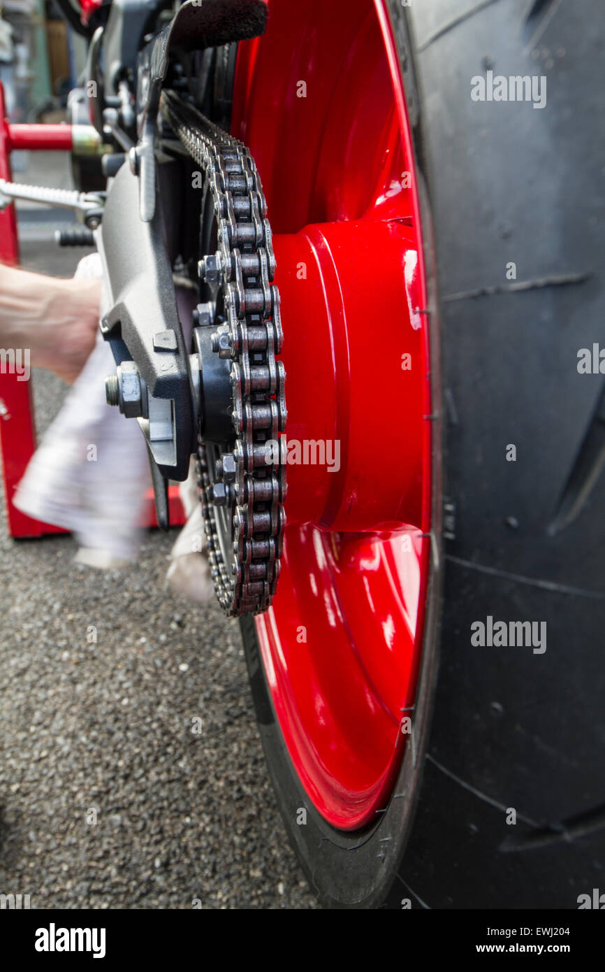 Motorcycle chain hi-res stock photography and images - Alamy