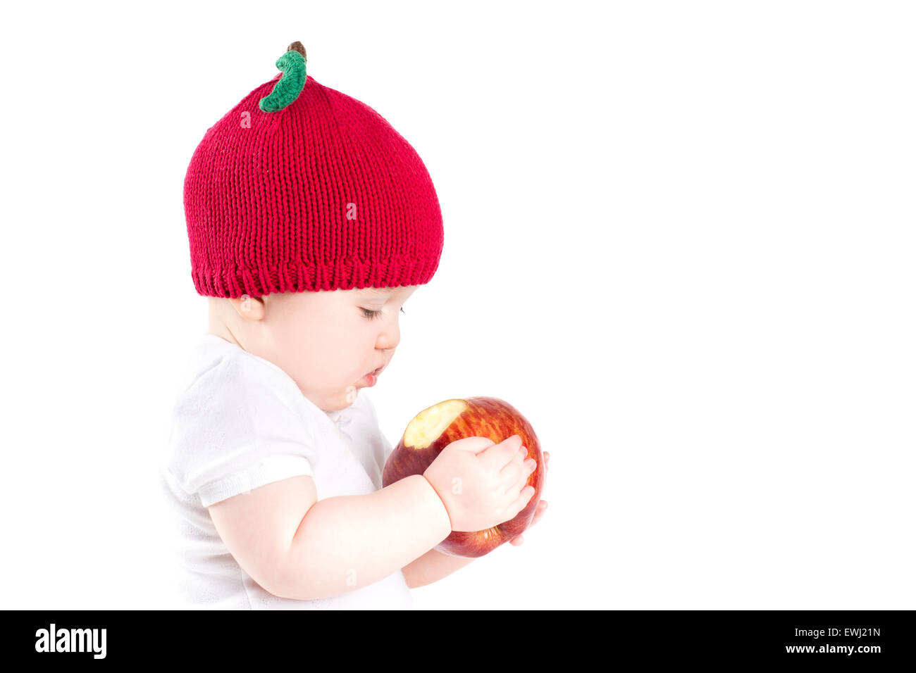 Baby apple hat hi-res stock photography and images - Alamy