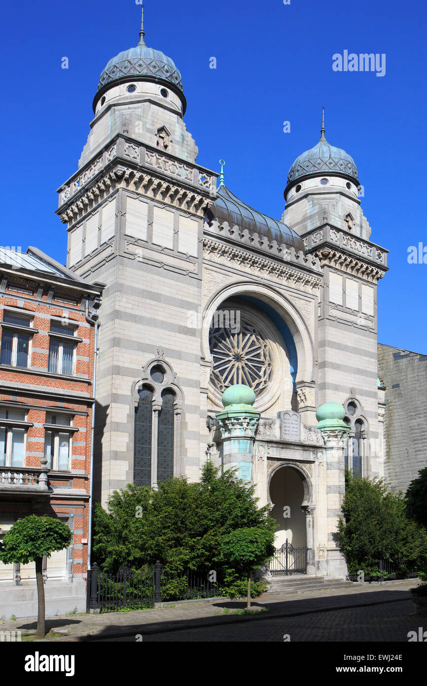 Synagogue in antwerp belgium hi-res stock photography and images - Alamy