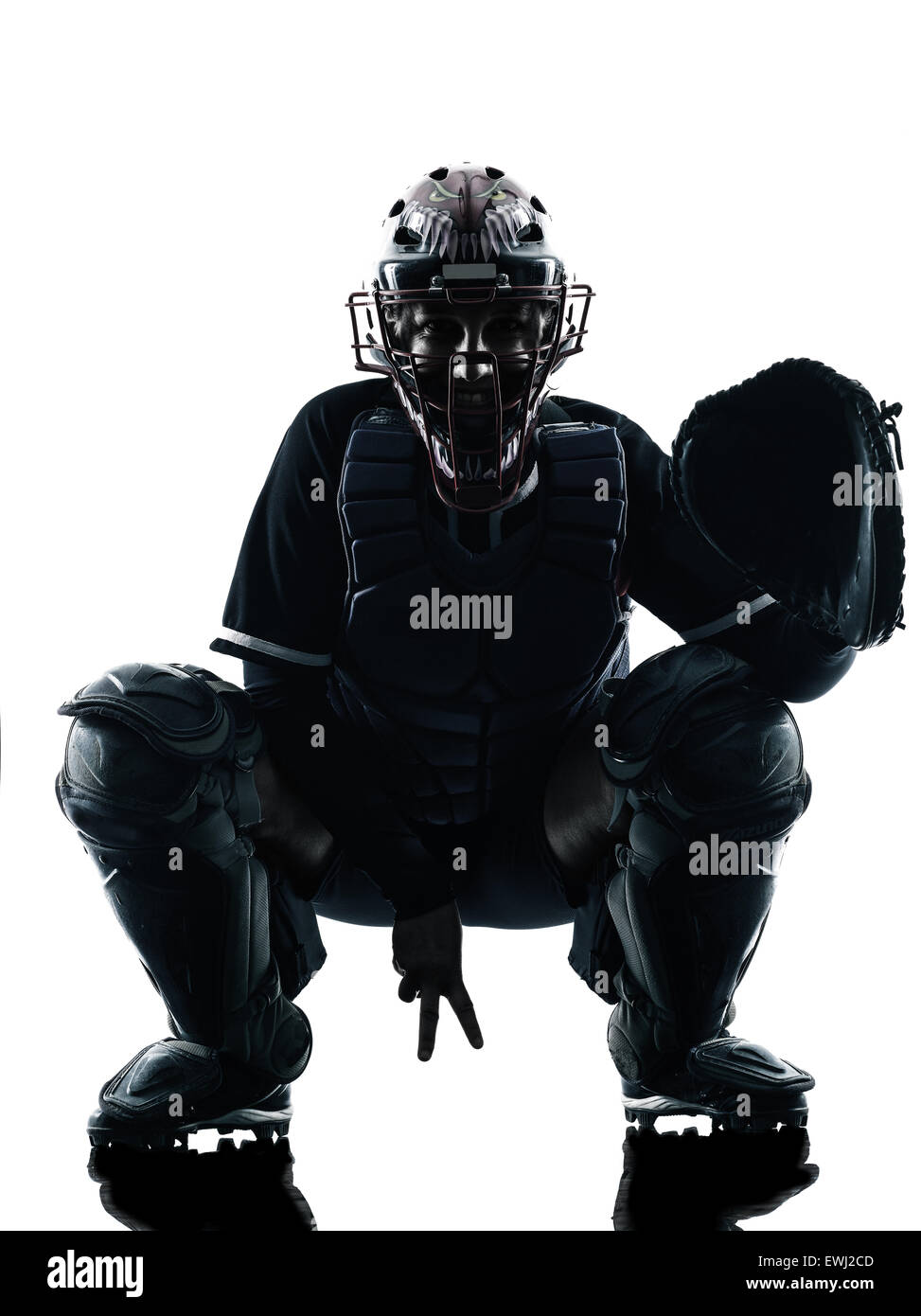Softball catcher hi-res stock photography and images - Alamy